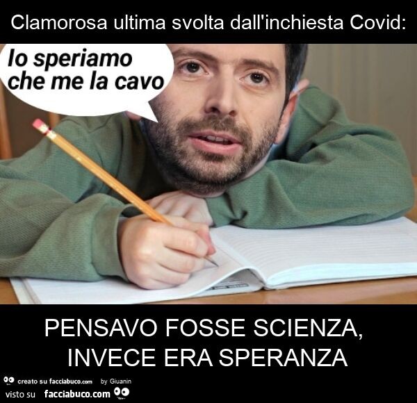 Tutti i meme sulla Pandemia - Facciabuco.com