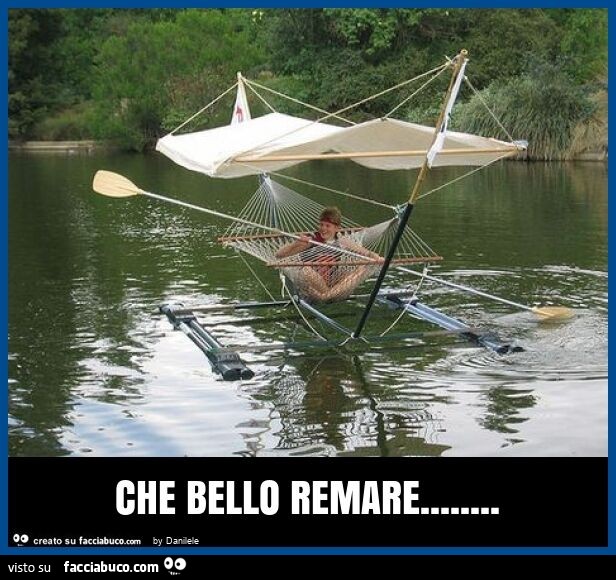 Che bello remare - Facciabuco.com