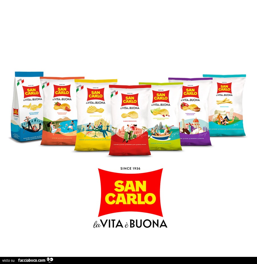 Patatine San Carlo - Facciabuco.com