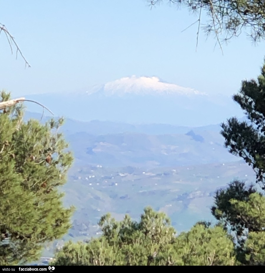 L'Etna vista da Monte Cammarata… chiacchiera pubblicata da ...