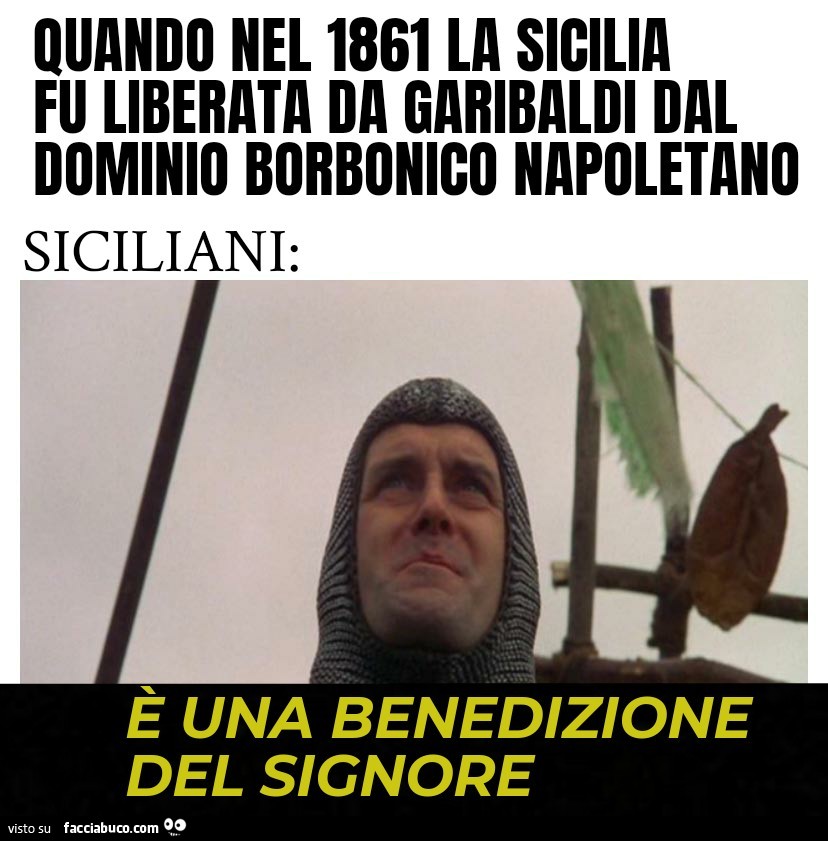 Tutti i meme su Giuseppe Garibaldi - Facciabuco.com