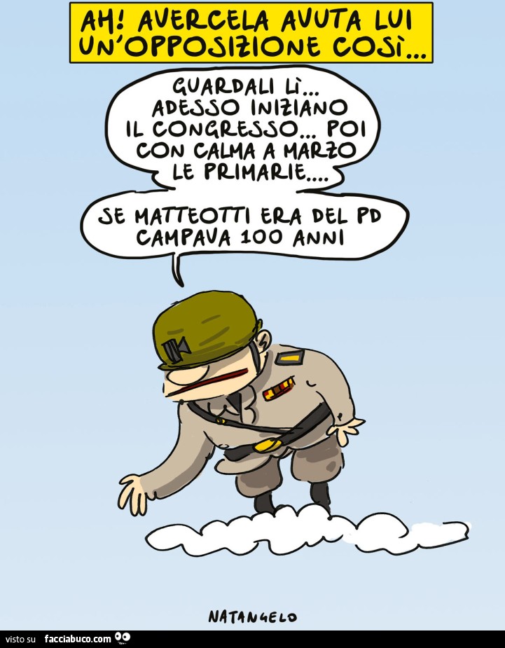 Post satirico pubblicato da User857436 - Facciabuco.com