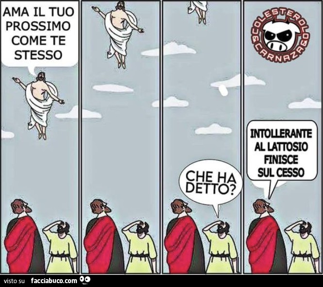 post satirico pubblicato da FarangTao - Facciabuco.com