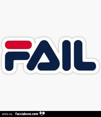 Fail logo fila - Facciabuco.com