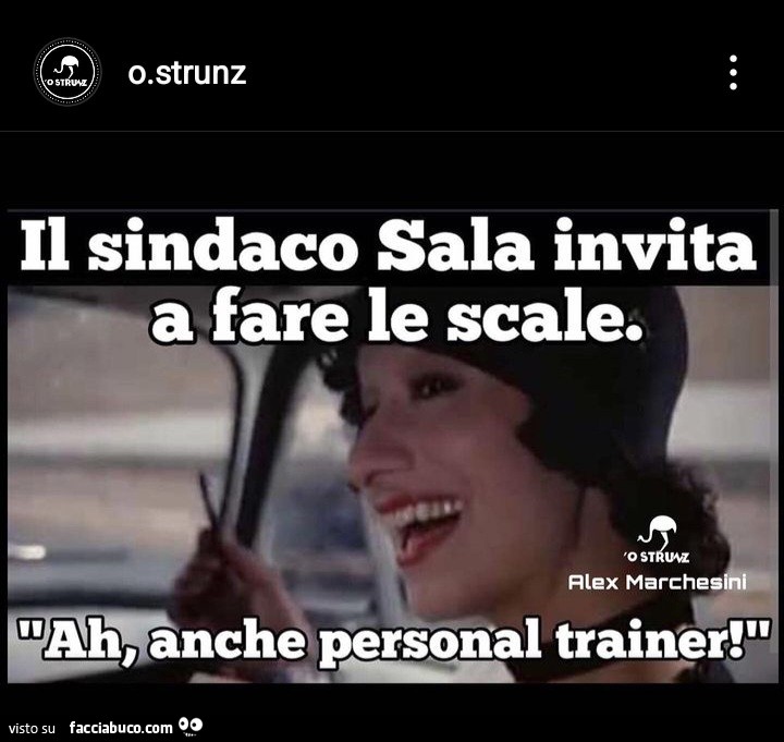 Tutti i meme su Sindaco Sala - Facciabuco.com