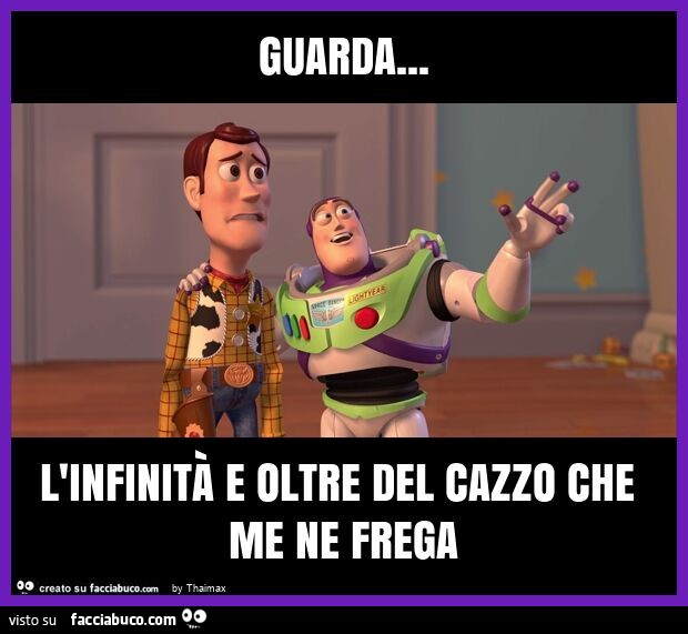 Tutti i meme sulla Vastità del cazzo che me ne frega - Facciabuco.com