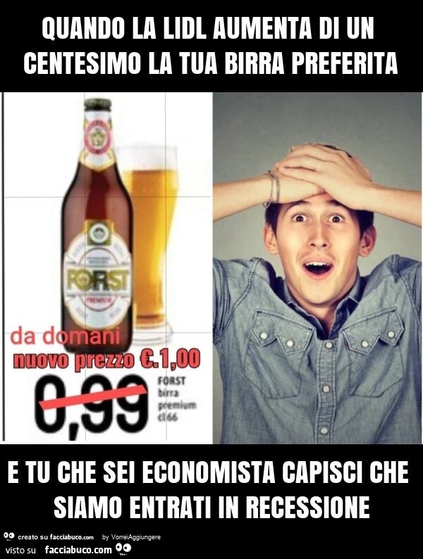Tutti i meme sulla Lidl - Facciabuco.com
