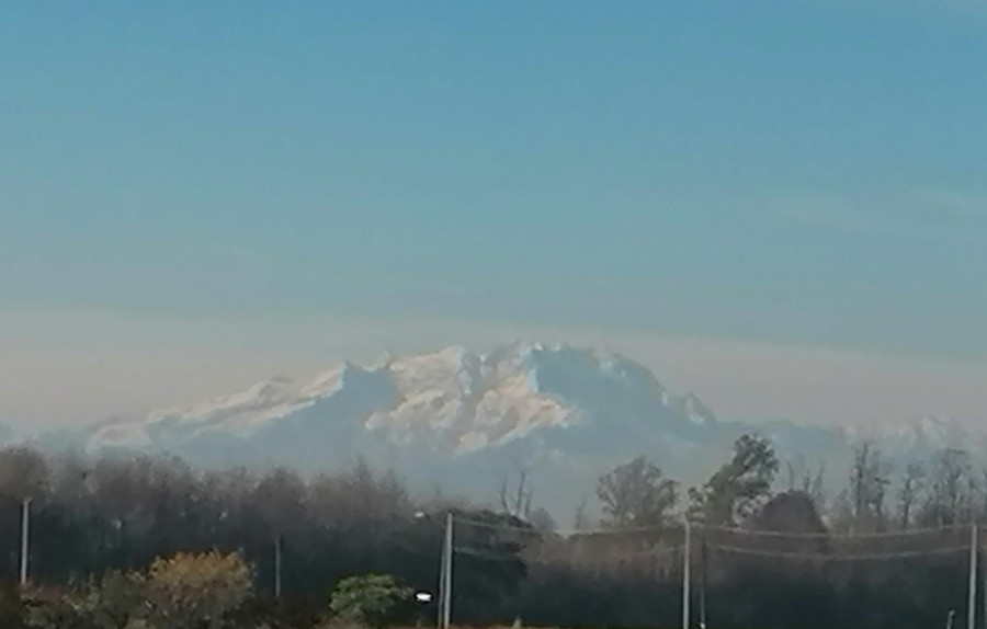 Monte Rosa dalla pianura?… vaccata pubblicata da Rock - Facciabuco.com