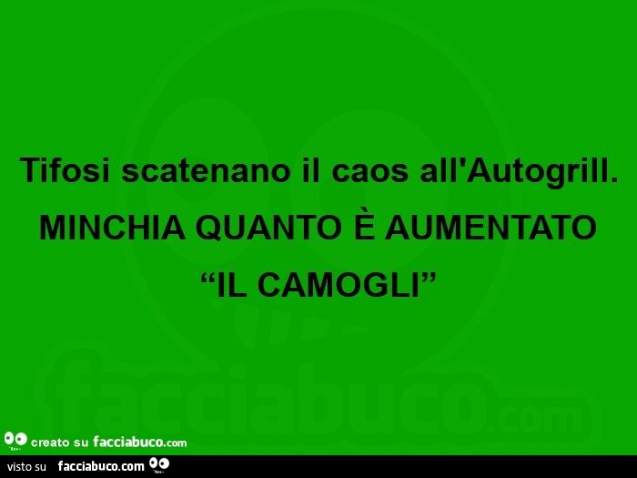 Tutti i meme su Autogrill - Facciabuco.com