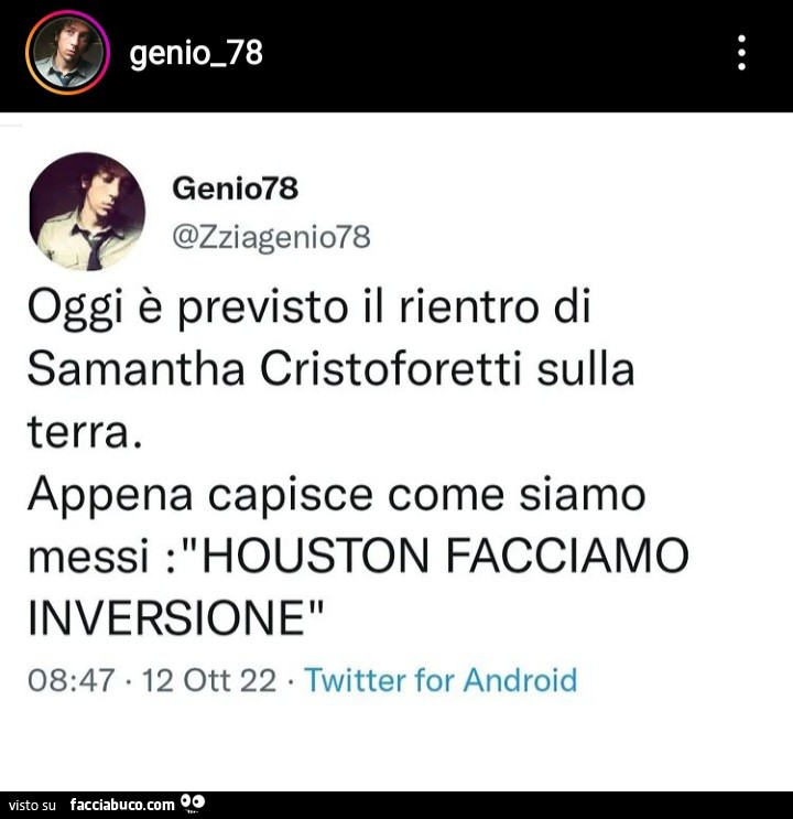 Oggi è previsto il rientro di Samantha Cristoforetti sulla terra ... Oggi è previsto il rientro di Samantha Cristoforetti sulla terra ...