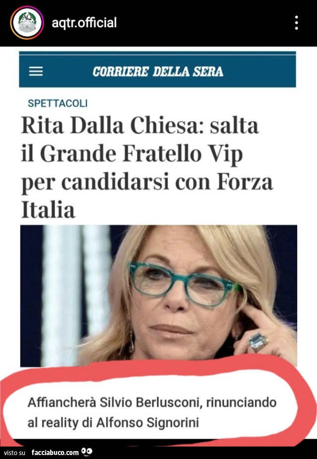 Tutti i meme su Alfonso Signorini - Facciabuco.com