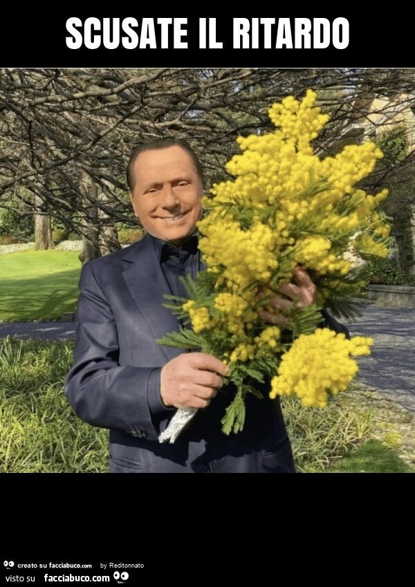 Scusate il ritardo - Facciabuco.com