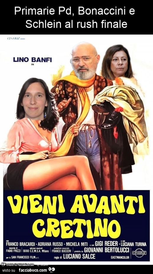 Primarie pd, bonaccini e schlein al rush finale - Facciabuco.com