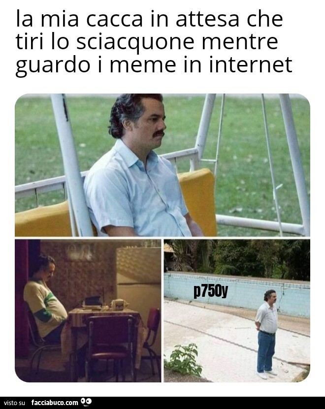 Cacca attesa Meme - Facciabuco.com