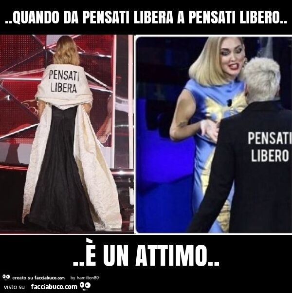 Quando da pensati libera a pensati ibero… è un'attimo - Facciabuco.com