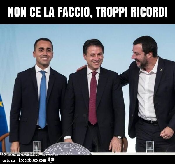 Non ce la faccio, troppi ricordi - Facciabuco.com