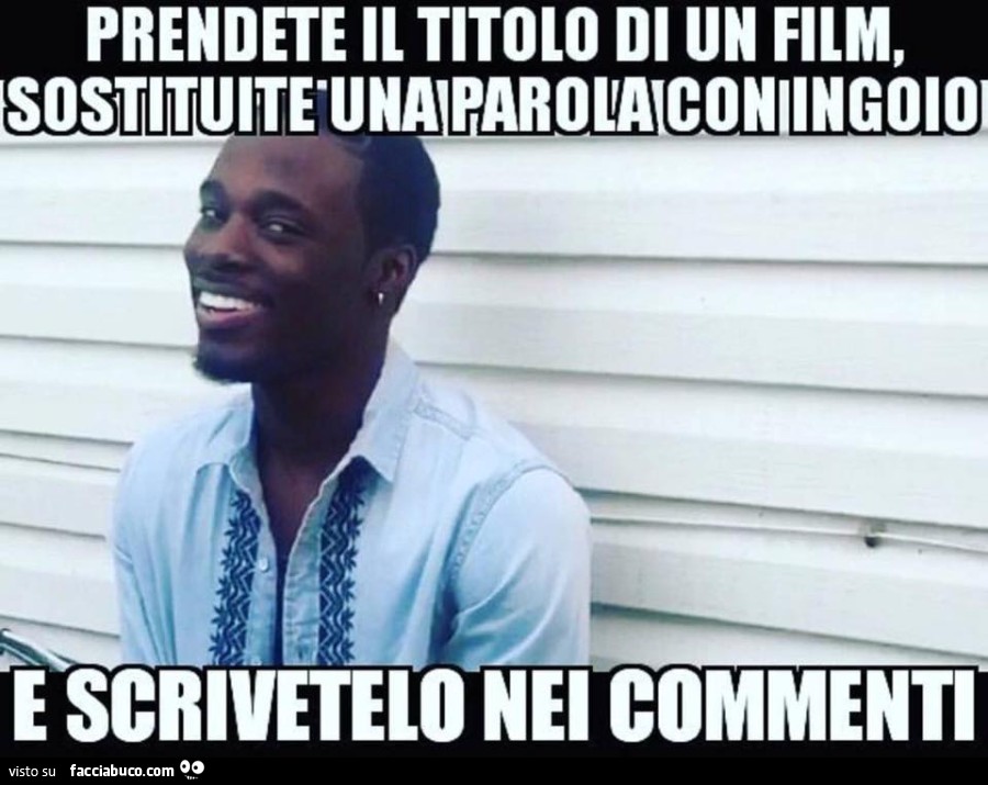 50 sfumature di ingoio ???… vaccata pubblicata da Latino - Facciabuco.com