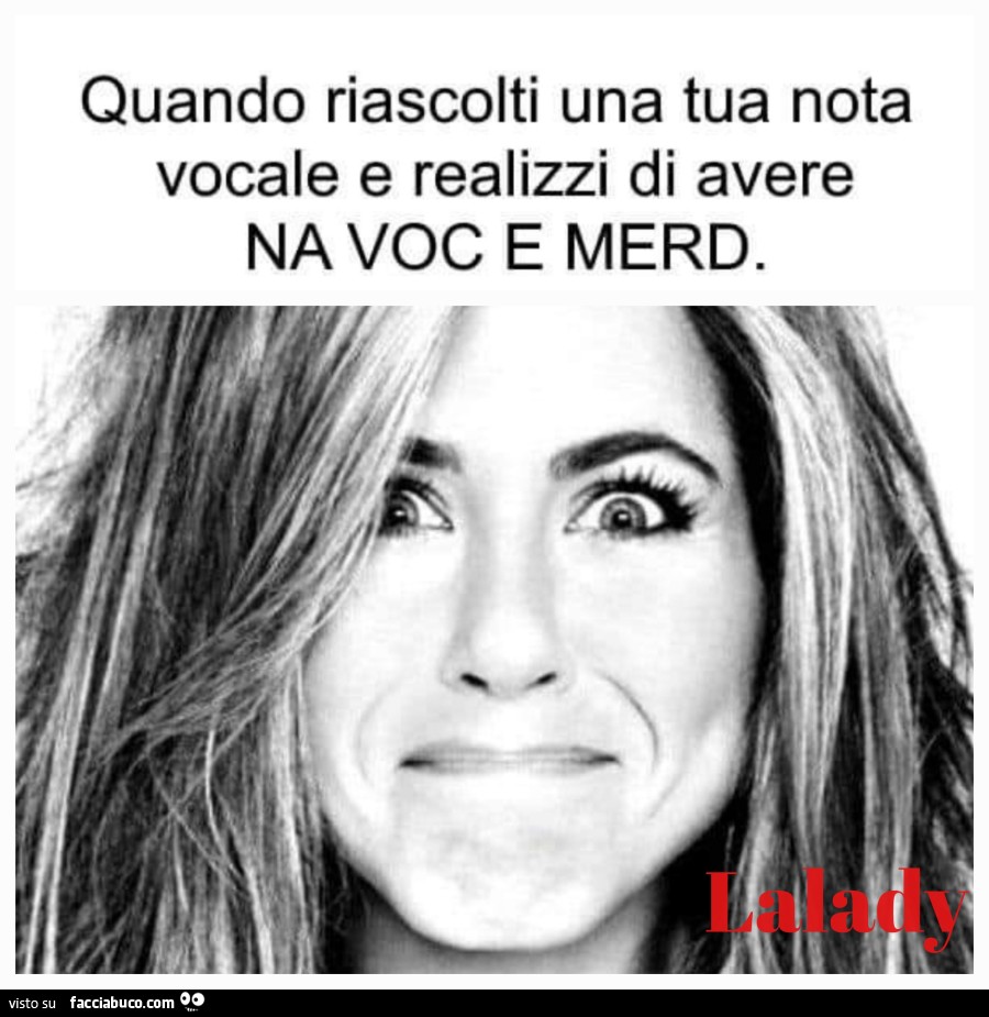 E vabbe' ma ho la tosse il raffreddore ????… vaccata pubblicata da ...