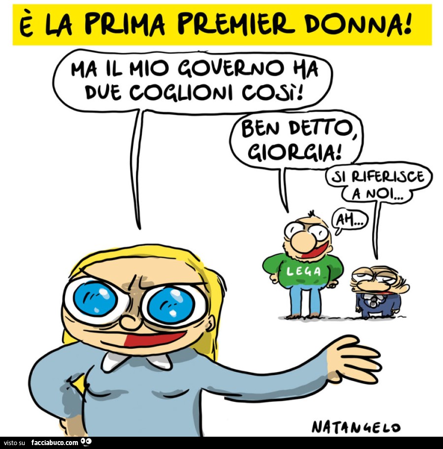 Post satirico pubblicato da User857436 - Facciabuco.com