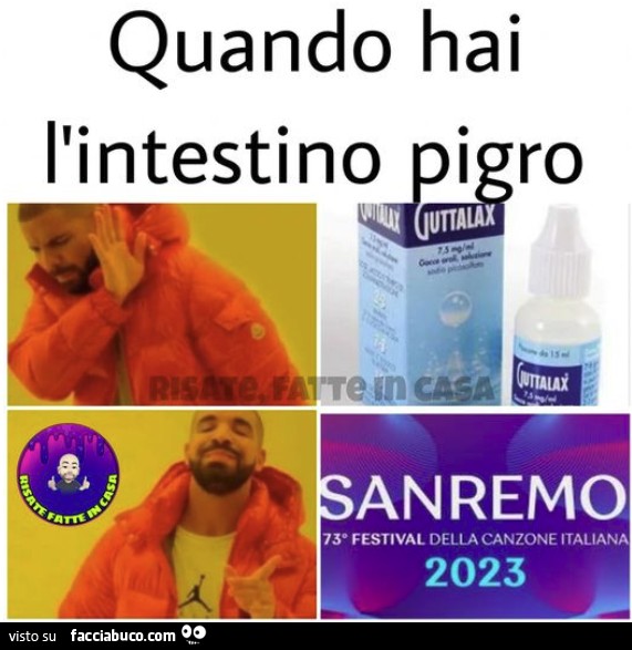 post satirico pubblicato da FarangTao - Facciabuco.com