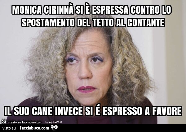 Monica cirinnà si è espressa contro lo spostamento del tetto al ...