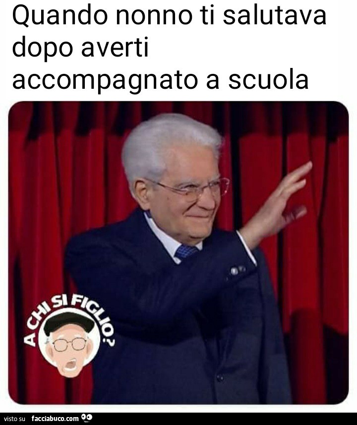 Tutti i meme su Sergio Mattarella - Facciabuco.com